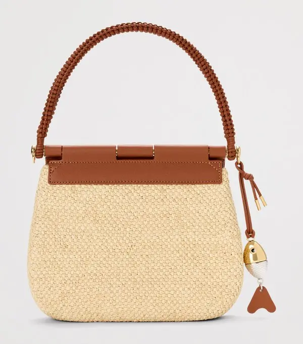 Loewe X Paula’s Ibiza Medium Raffia Pescador Bag - Beige