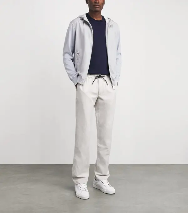 Paul & Shark Hybrid Zip-up Hooded Jacket