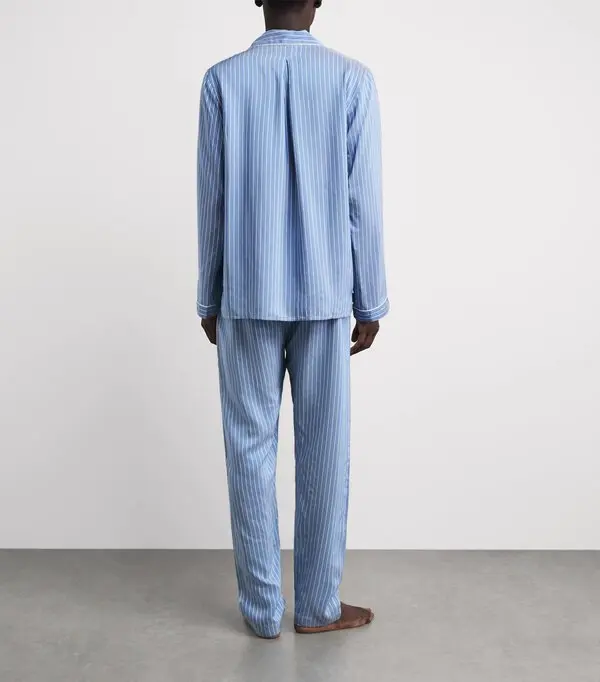 Zimmerli Stripe Long-sleeve Pyjama Set
