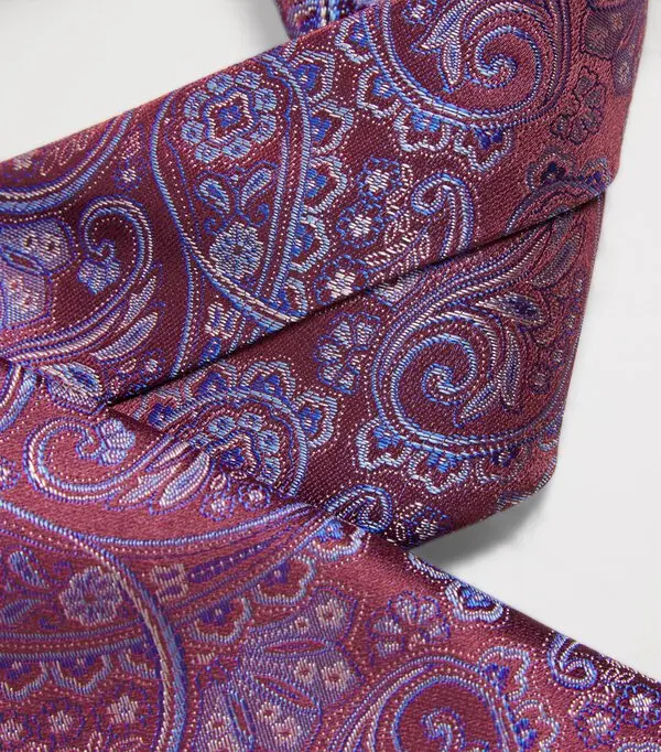 Eton Silk Paisley Neck Tie