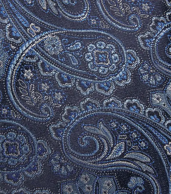 Eton Paisley Silk Neck Tie