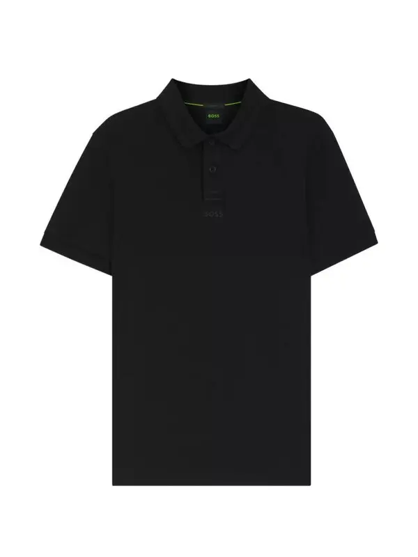 BOSS Logo Polo Shirt - Black