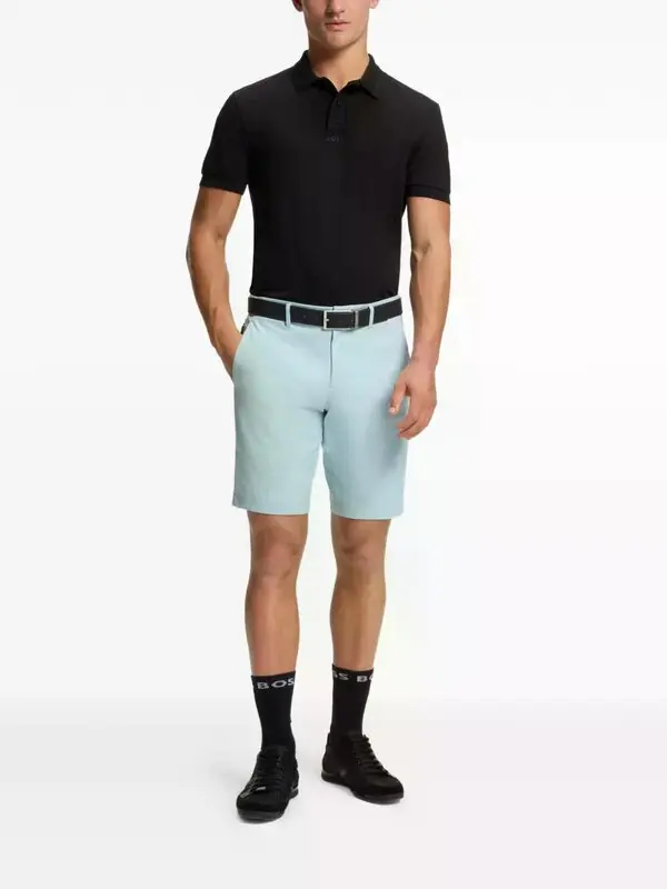 BOSS Logo Polo Shirt - Black