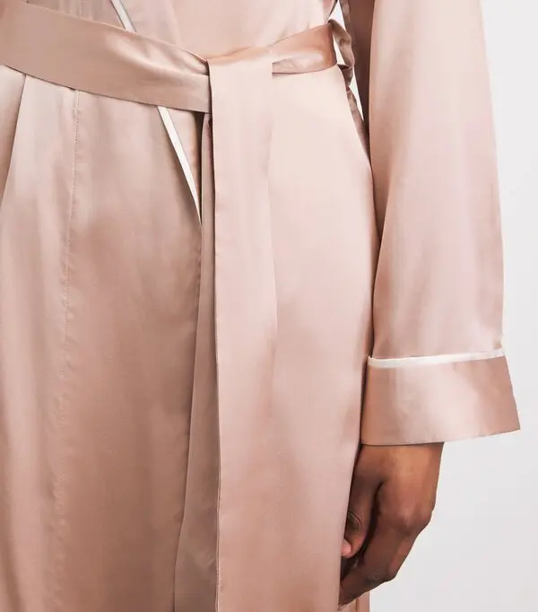 Derek Rose Silk Bailey Robe