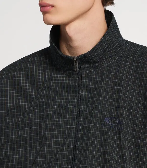Balenciaga Cotton Tartan Track Jacket