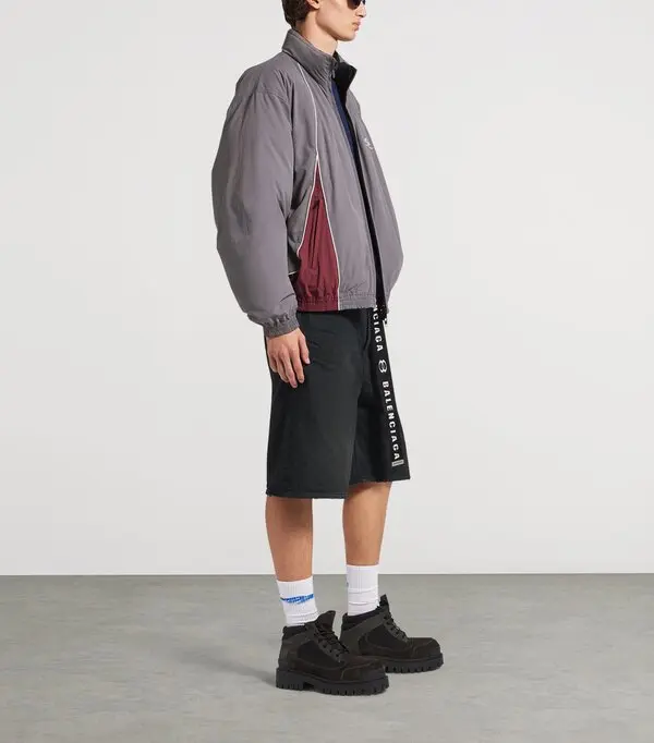 Balenciaga Down-filled Reversible Track Jacket