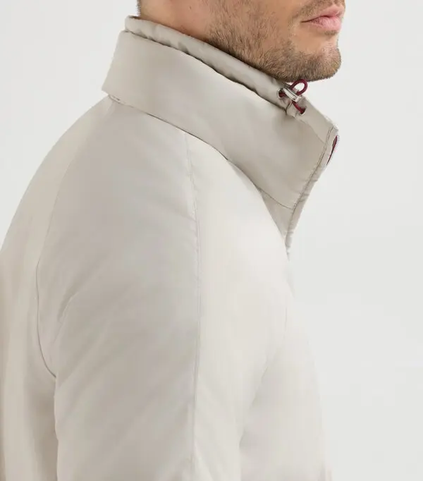 Brunello Cucinelli Water-resistant Packable Hood Jacket - Blue