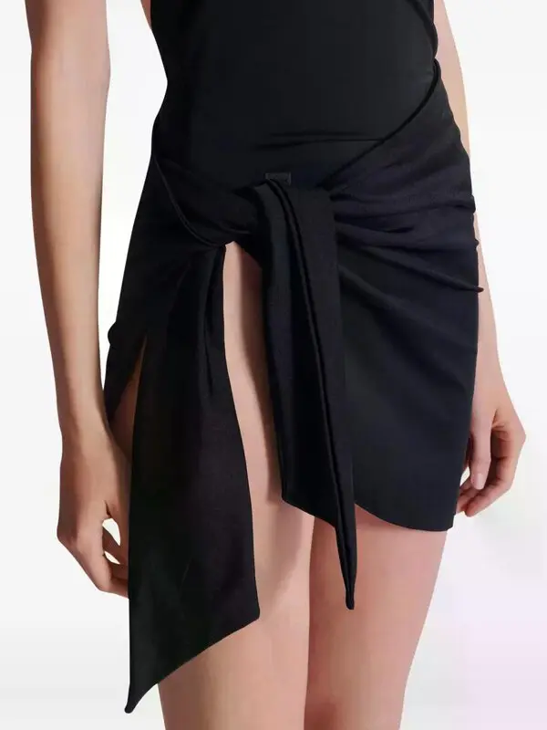 Balmain Asymmetric Tie Sarong