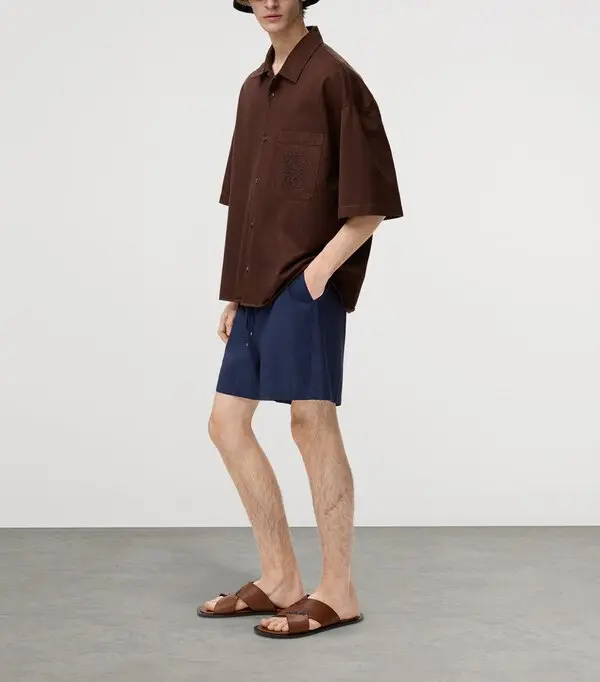 Loewe X Paula’s Ibiza Poplin Shorts