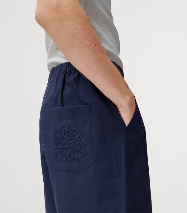 Loewe X Paula’s Ibiza Poplin Shorts