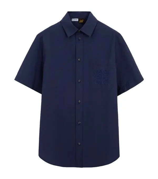 Loewe X Paula’s Ibiza Anagram Shirt - Navy