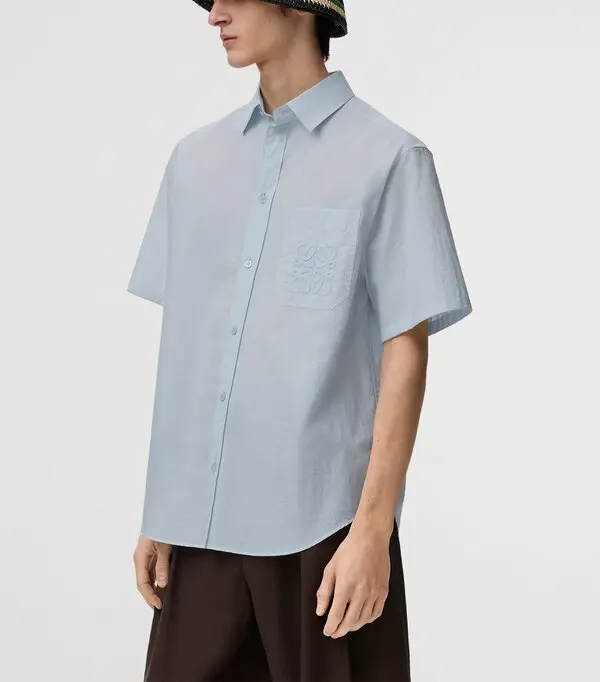 Loewe X Paula’s Ibiza Anagram Shirt - Blue