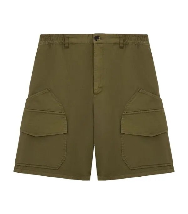 Loewe X Paula's Ibiza Cargo Shorts - Green