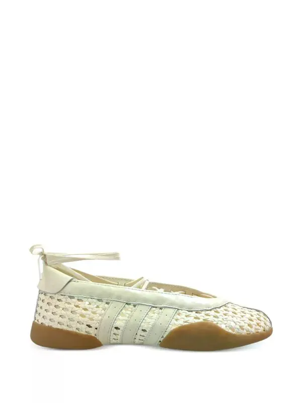 Adidas Taekwondo Mei Woven Lace-up Sneakers - Neutrals