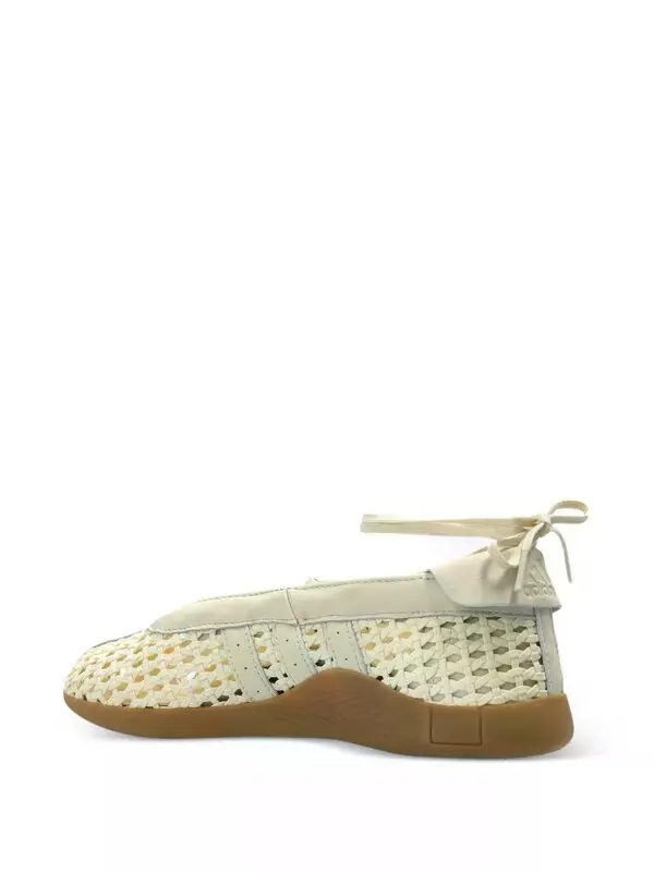 Adidas Taekwondo Mei Woven Lace-up Sneakers - Neutrals