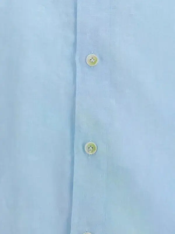 FINAMORE 1925 Tokyo Long-sleeve Shirt - Blue