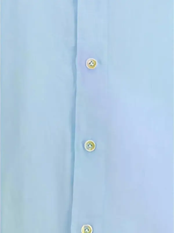 FINAMORE 1925 Tokyo Long-sleeve Shirt - Blue