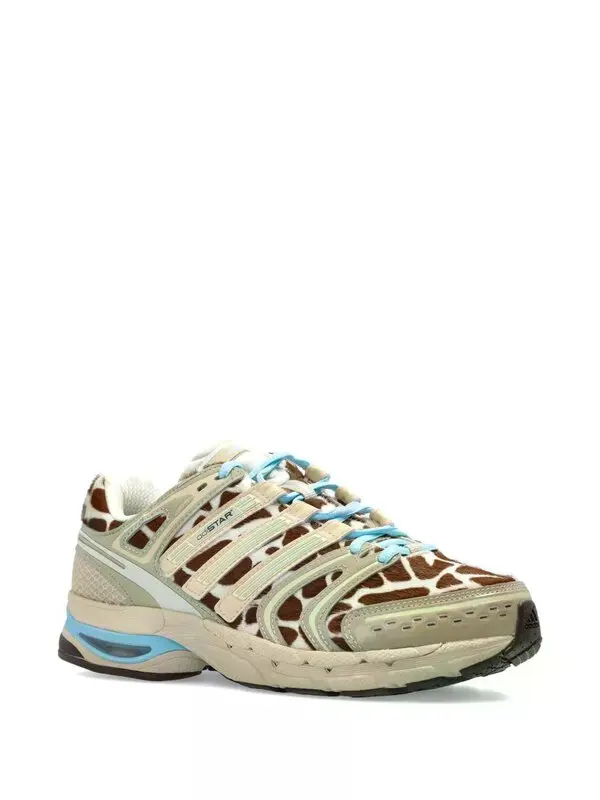Adidas Adistar Control Giraffe-print Sneakers - Neutrals