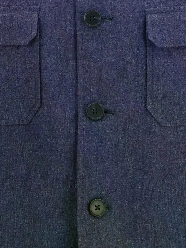 GI CAPRI Button-up Linen Shirt