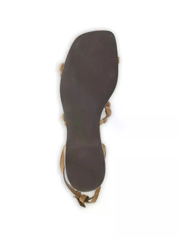 Ash Regy Sphere-embellished Suede Sandals - Neutrals