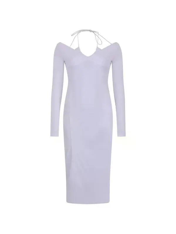 LES FILLES D'EVA Ruched Off-the-shoulder Dress