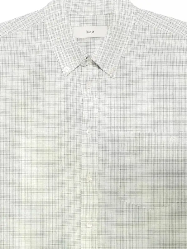 DUNST Check-pattern Shirt