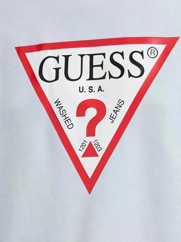 Guess Logo-print Sweatshirt - Blue