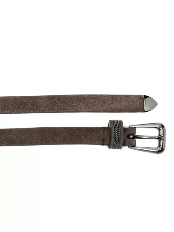 Brunello Cucinelli Leather Belt - Brown