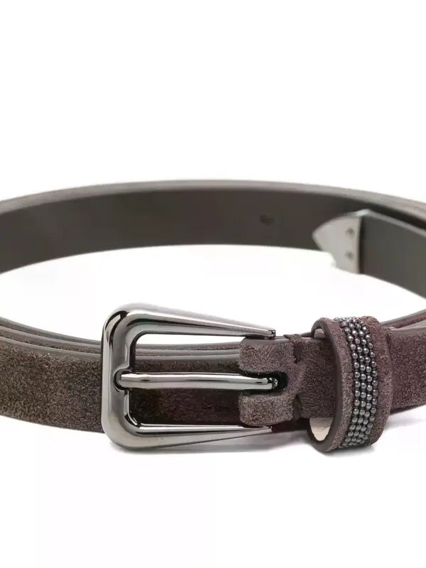 Brunello Cucinelli Leather Belt - Brown