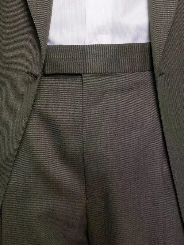 Zegna Double-breasted Wool Suit - Grey