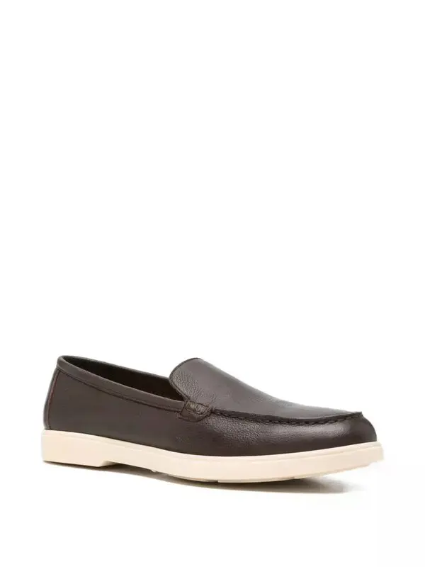 CALPIERRE Leather Loafers