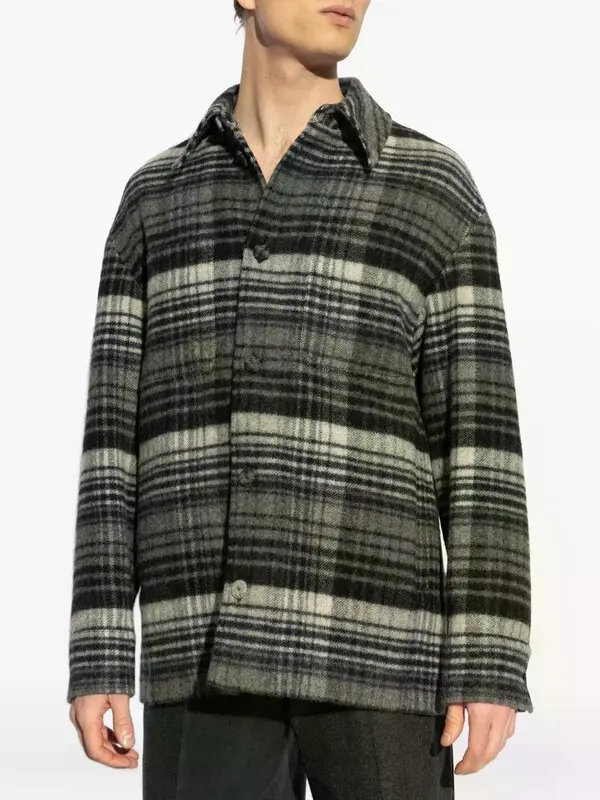 Fendi Checked Button-up Shirt