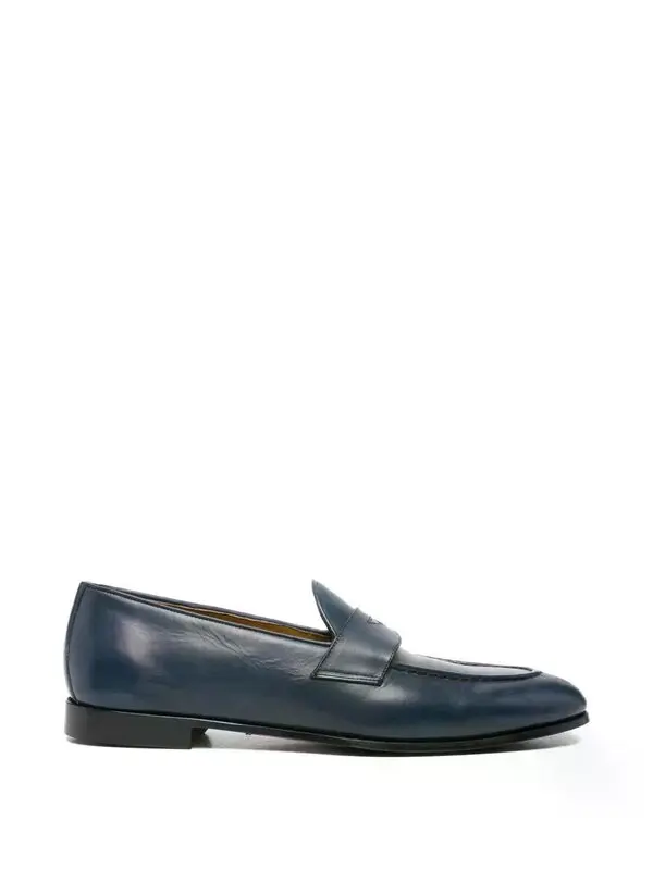 CALPIERRE Penny-slot Leather Loafers