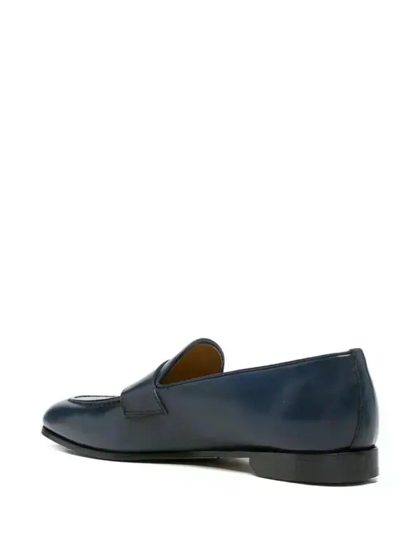 CALPIERRE Penny-slot Leather Loafers