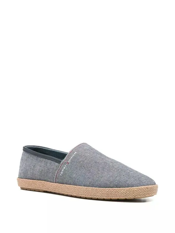Tommy Hilfiger Logo Embroidered Espadrilles