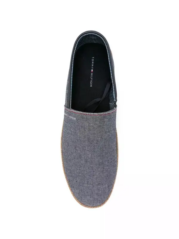 Tommy Hilfiger Logo Embroidered Espadrilles