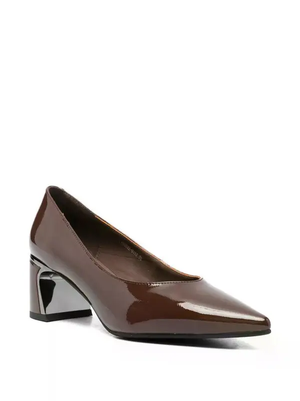 SERGIO MORETTI FIRENZE Patent-finish Pointed-toe Pumps