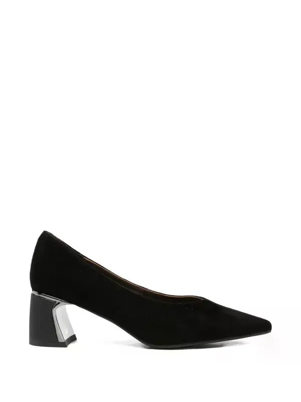 SERGIO MORETTI FIRENZE Pointed-toe Block-heel Pumps