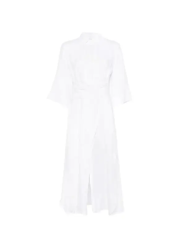 ARCHIVIO '67 Buttoned Midi Shirt Dress