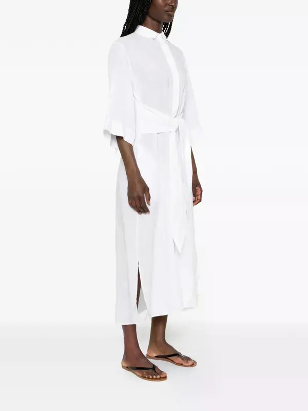 ARCHIVIO '67 Buttoned Midi Shirt Dress