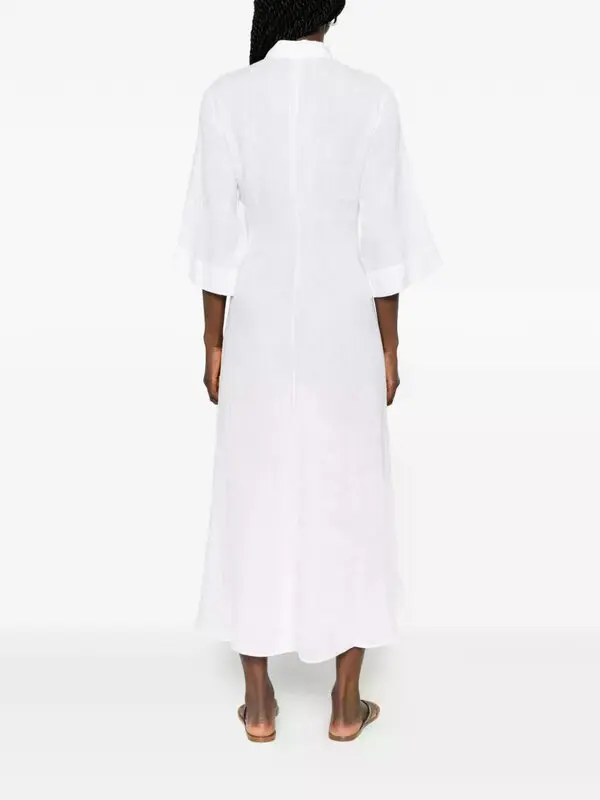 ARCHIVIO '67 Buttoned Midi Shirt Dress