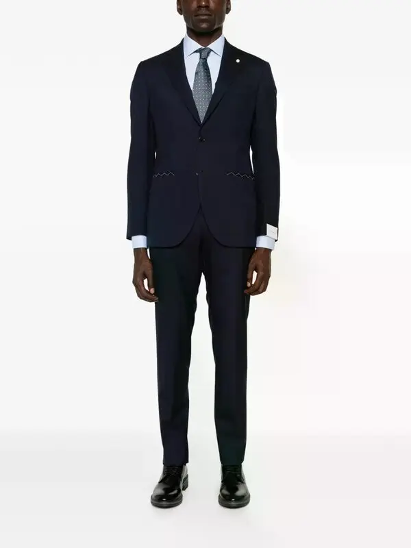 VELA SHOP Long-sleeve Spread-collar Shirt