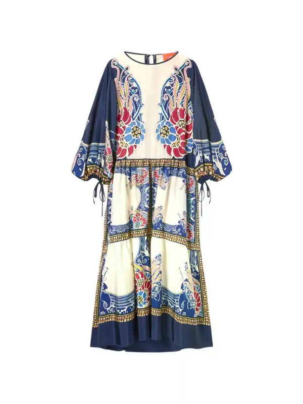 La DoubleJ Vesta Maxi Dress - Blue