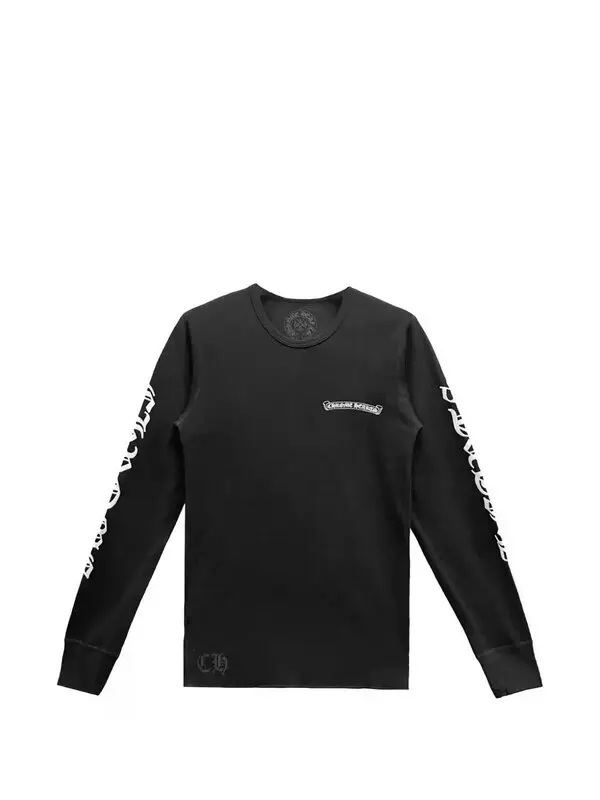 Chrome Hearts Scroll Waffle Thermal Long-sleeve T-shirt