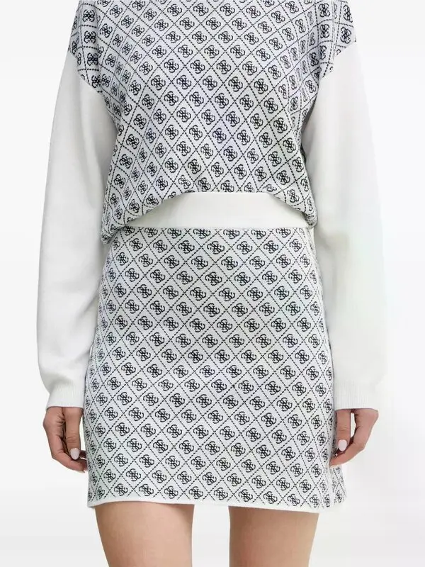 Guess Mini Skirt - White
