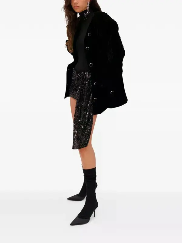 AREA Quilted Velvet Jacket