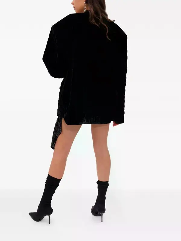 AREA Quilted Velvet Jacket