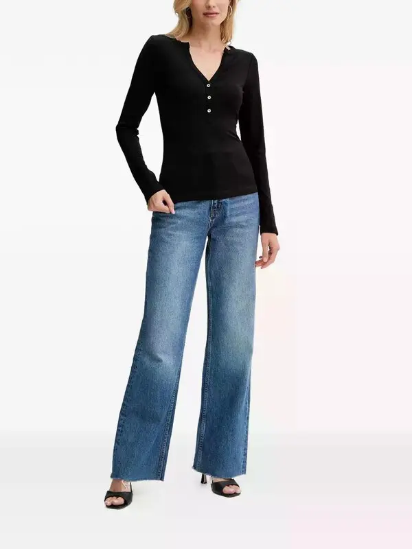 Guess Fine-ribbed T-shirt