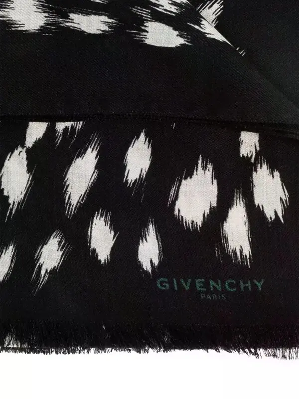 Givenchy Abstract-pattern Scarf