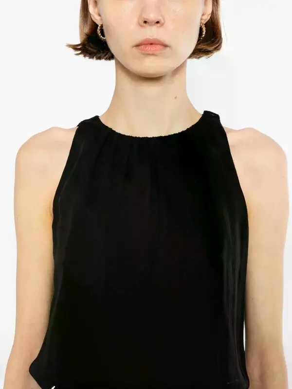 Valentino Garavani Sleeveless Silk Maxi Dress With Brooch Detail